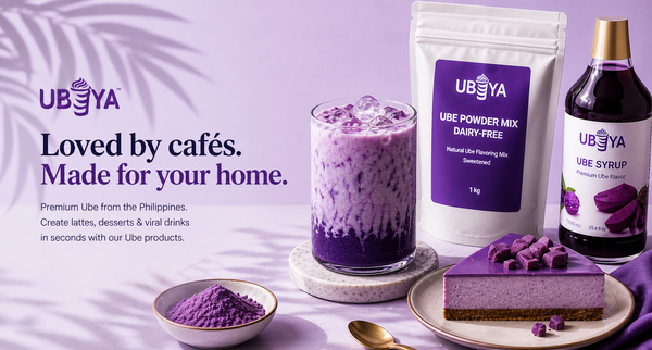 UBÉYA – Premium Ube Powder for Cafés & Home Creators