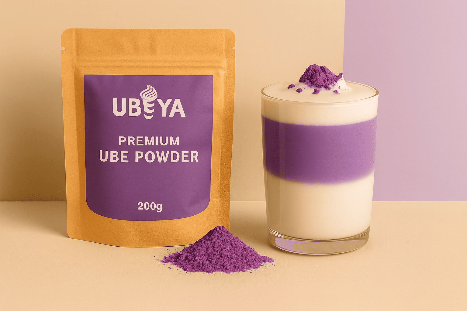 UBÉYA – Premium Ube Powder for Cafés & Home Creators